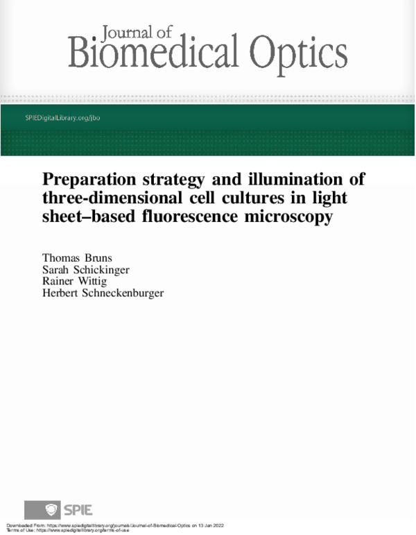 (PDF) Sheet–Based Fluorescence
