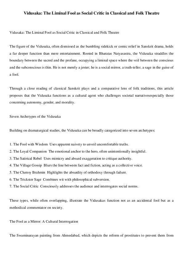 (PDF) Vidushaka AcademiaAU APA