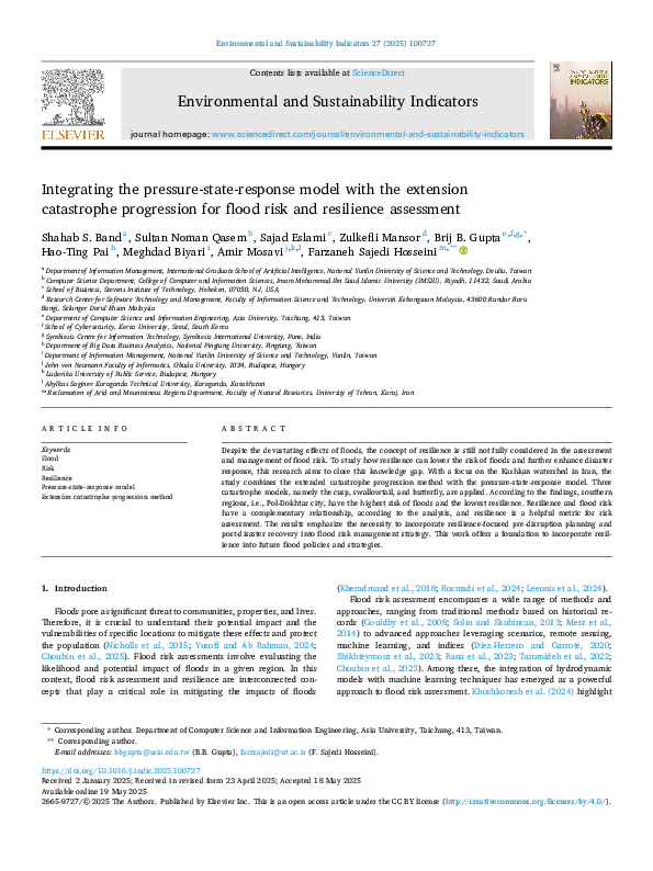 (PDF) Integrating the pressure-state-response model with the extension ...