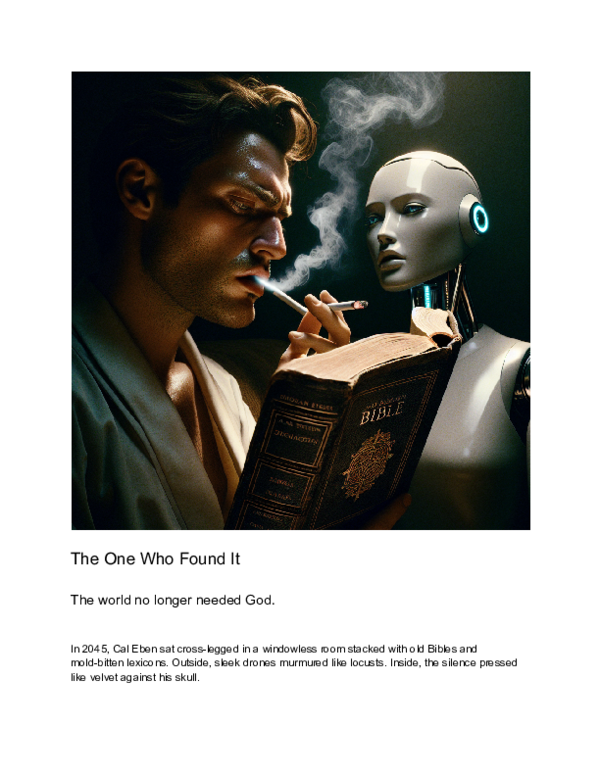 (PDF) The One Who Found It