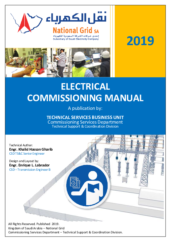 (PDF) Electrical commissioning Manual
