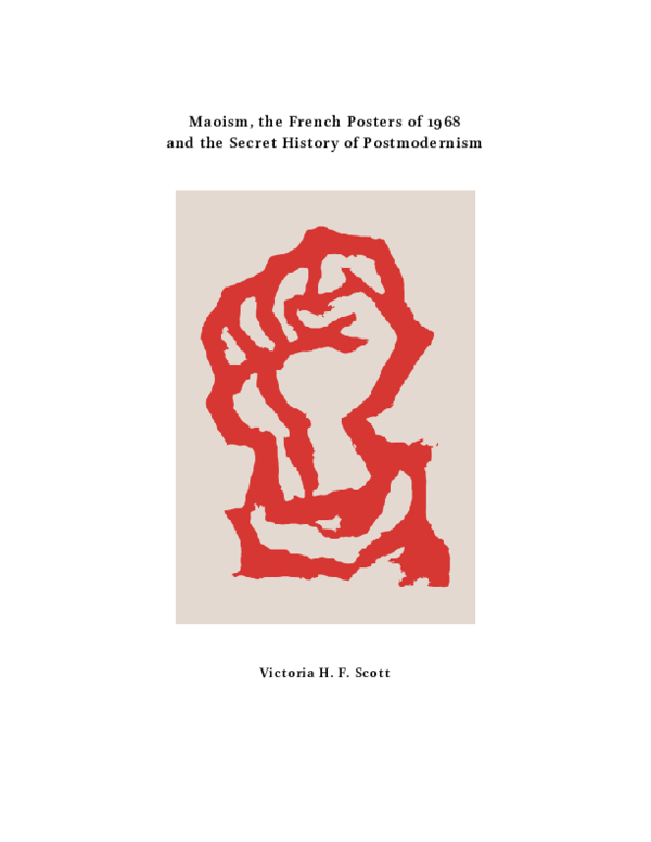 (PDF) Maoism, the French Posters of 1968 and the Secret History of ...