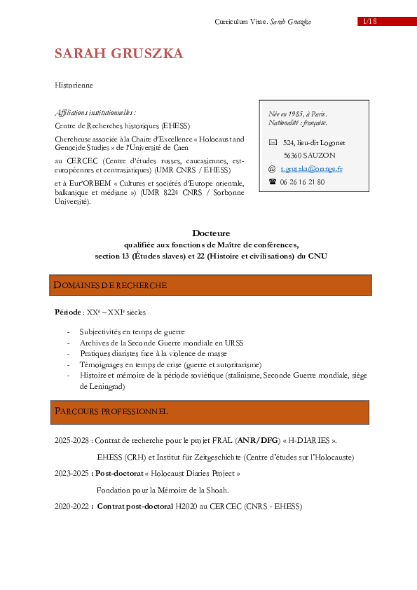 (PDF) CV 2025 GRUSZKA en francais