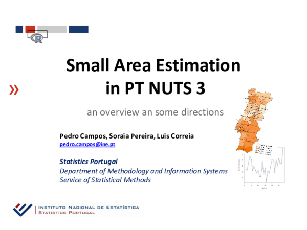 (PDF) Small Area Estimation in PT NUTS 3 an overview an some directions