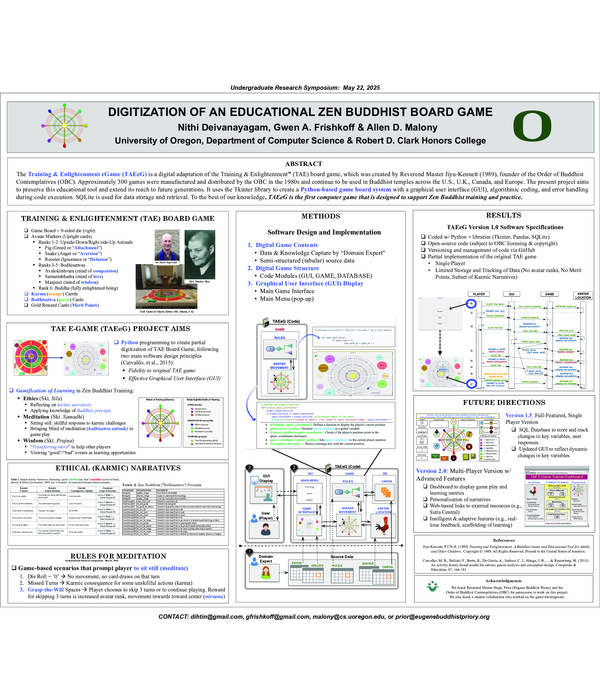 (PDF) (poster) DIGITIZATION OF AN EDUCATIONAL ZEN BUDDHIST BOARD GAME