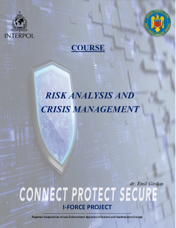 (PDF) RISK ANALYSIS AND CRISIS MANAGEMENT