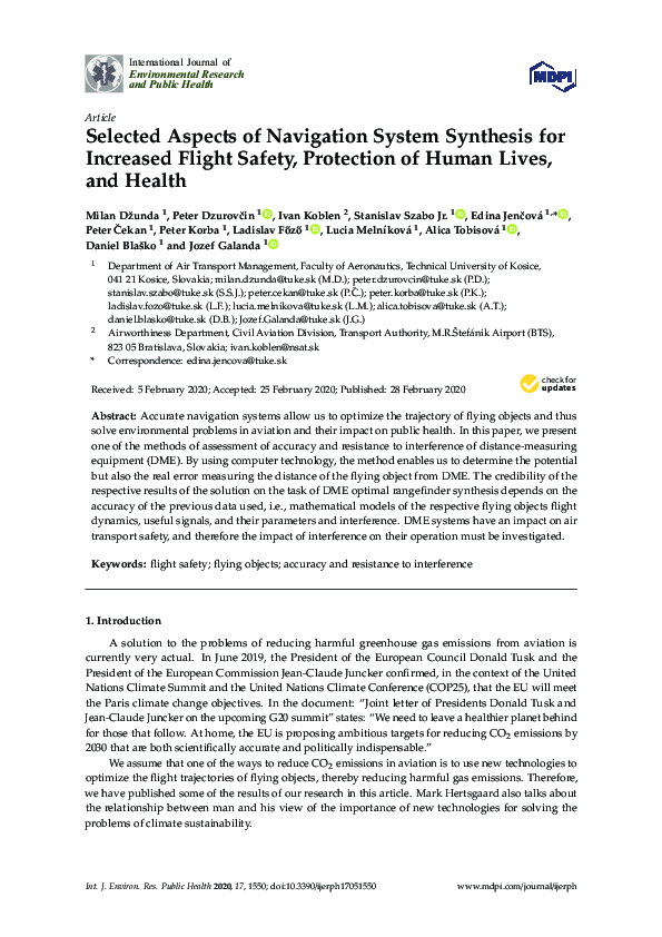 (PDF) Selected Aspects of Navigation System Synthesis for Increased ...