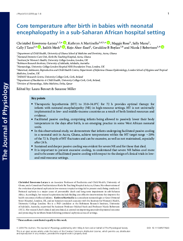 (PDF) Mortality, morbidity and developmental outcome after ultrasound ...