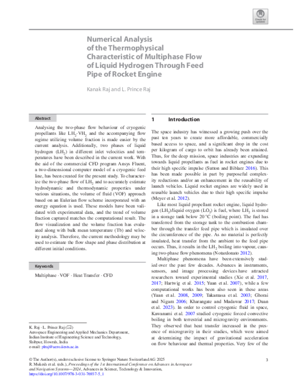 (PDF) Numerical Analysis of the Thermophysical Characteristic of ...