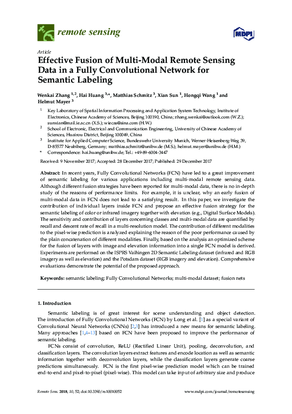 (PDF) Effective Fusion of Multi-Modal Remote Sensing Data in a Fully Convolutional Network for ...
