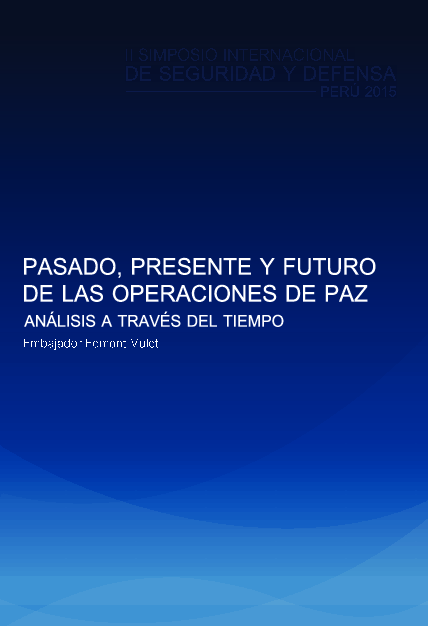 (PDF) Pasado, presente y futuro de las operaciones de paz