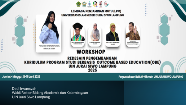 (PDF) Materi Workshop Redesain Kurikulum LPM UIN Jusila