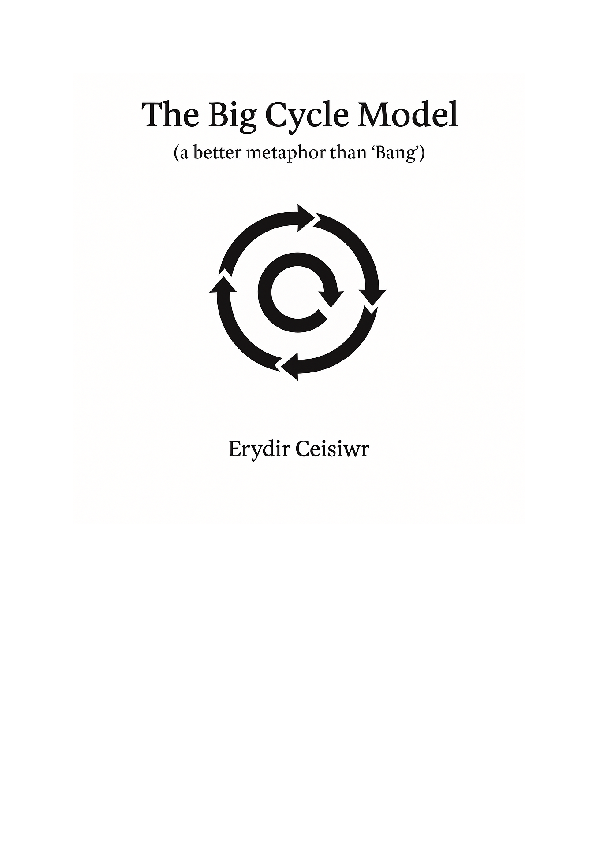 (PDF) The Big Cycle Model Replacing the Bang with Breath Scalar-Gnostic ...