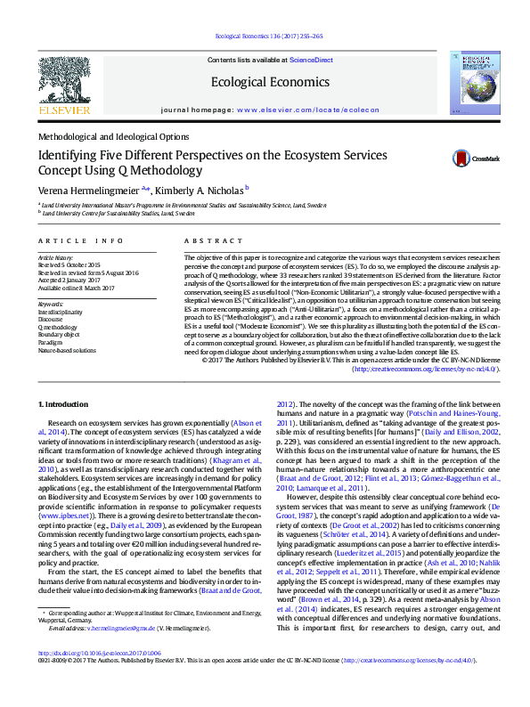 (PDF) Methodological and Ideological Options Identifying Five Different Perspectives on the ...