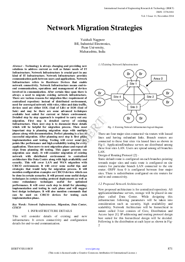 (PDF) Network Migration Strategies