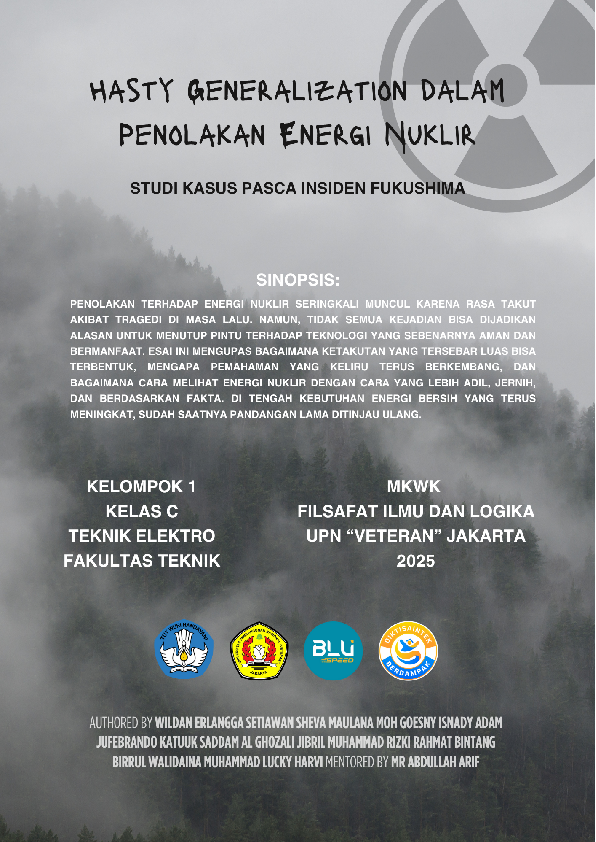 (PDF) Hasty Generalization dalam Penolakan Energi Nuklir