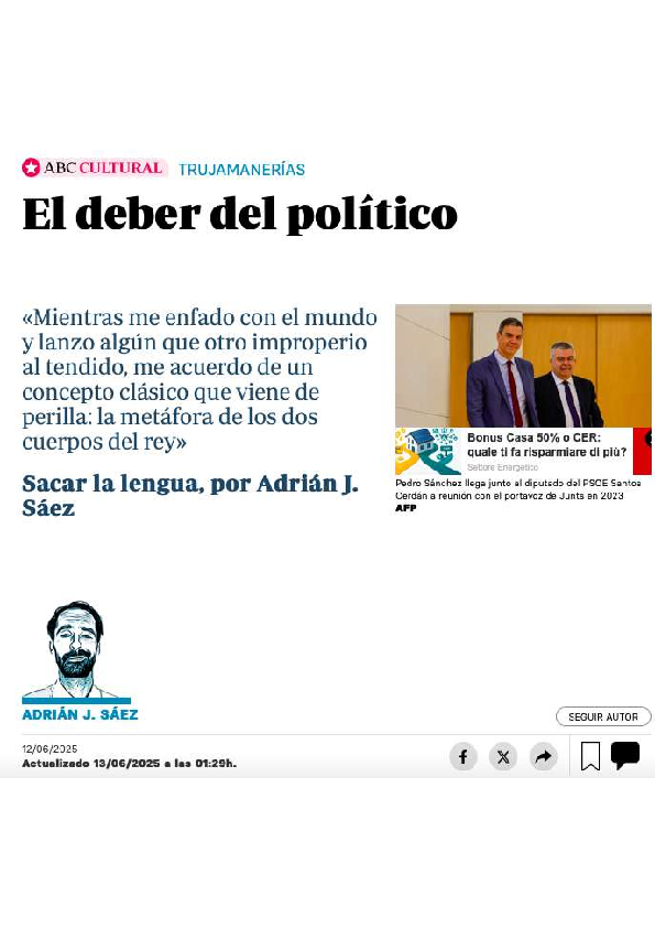(PDF) El deber del político (Trujamanerías 3 )