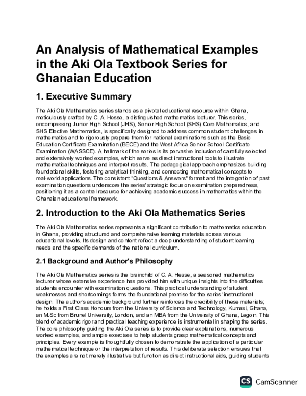 (PDF) An Analysis of Mathematical Examples in the Aki Ola Textbook ...
