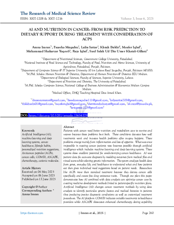 (PDF) The Research of Medical Science Review