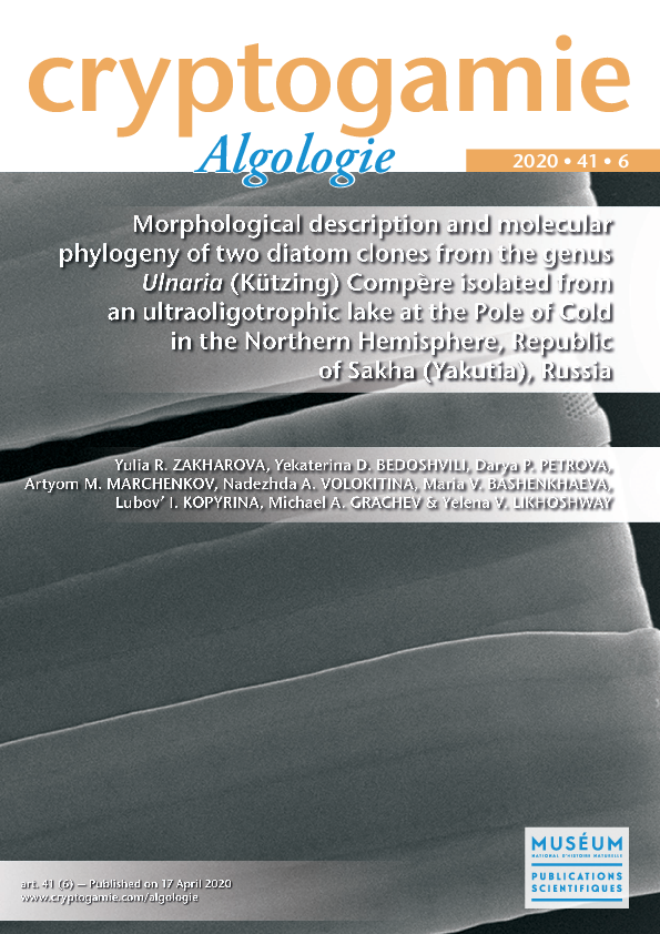 (PDF) Morphological description and molecular phylogeny of two diatom ...