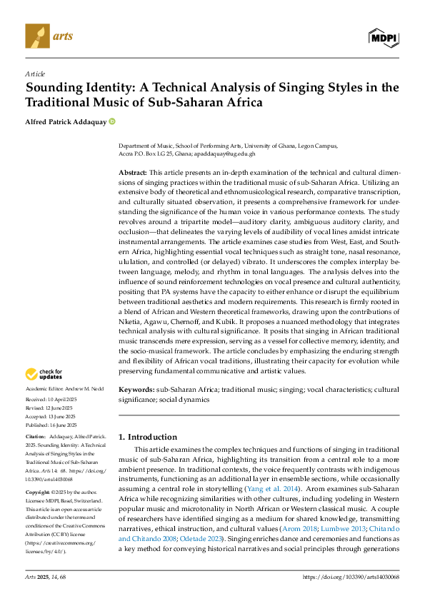 (PDF) Sounding Identity: A Technical Analysis of Singing Styles in the Traditional Music of Sub ...