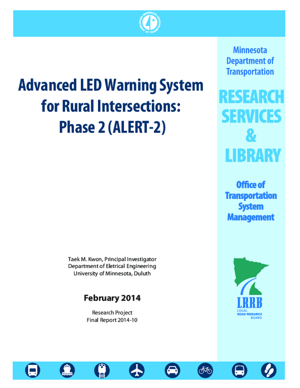 (PDF) Advanced LED Warning System for Rural Intersections: Phase 2 ...