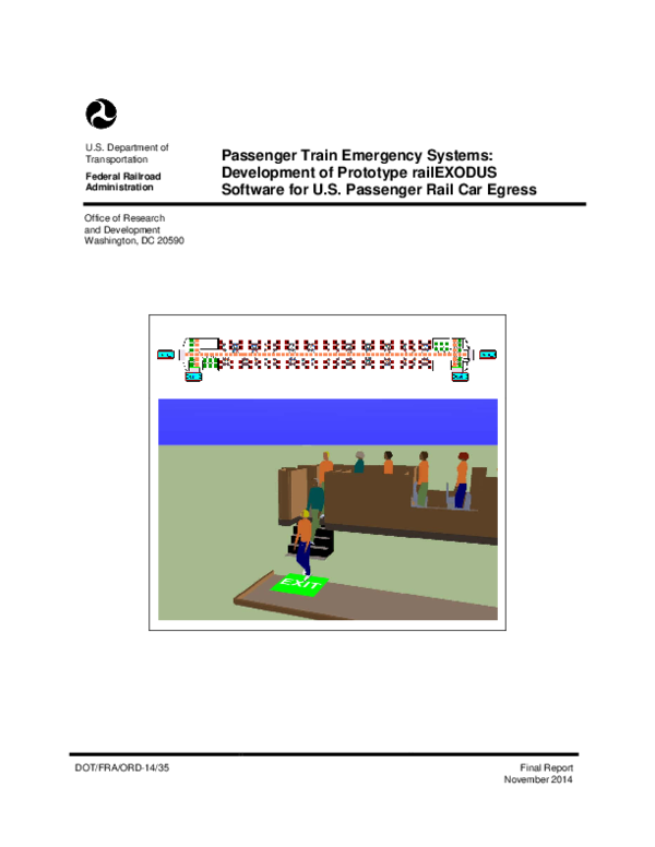 (PDF) Passenger Train Emergency Systems: Development of Prototype ...