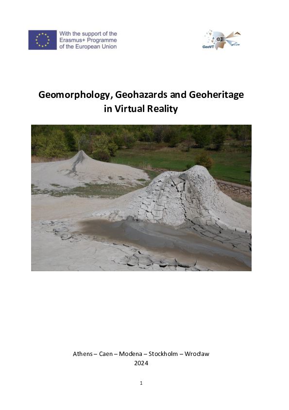 (PDF) Geomorphology, Geohazards and Geoheritage in Virtual Reality
