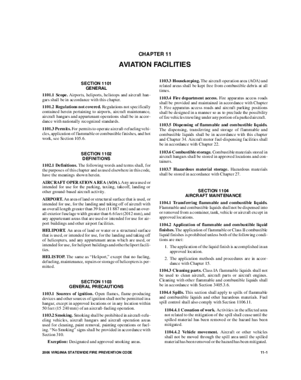 (PDF) Chapter 11 Aviation Facilities