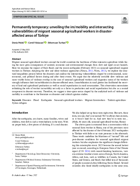 (PDF) Permanently temporary: unveiling the im/mobility and intersecting ...