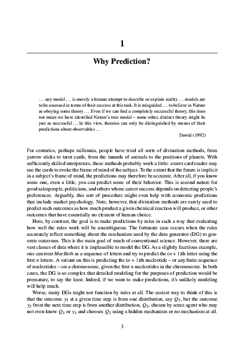 (PDF) Predictive Statistics: Analysis and Inference beyond Models