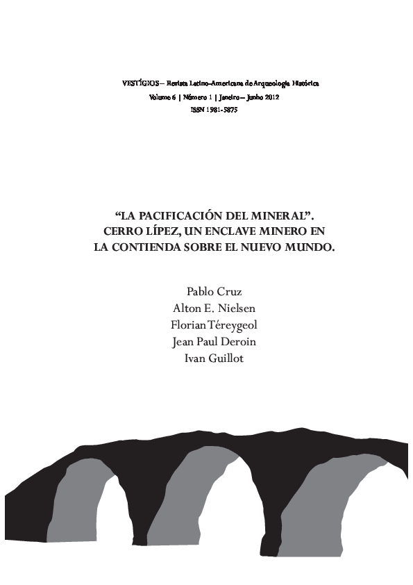 (PDF) La pacificación del mineral". Cerro Lípez, un enclave minero en ...