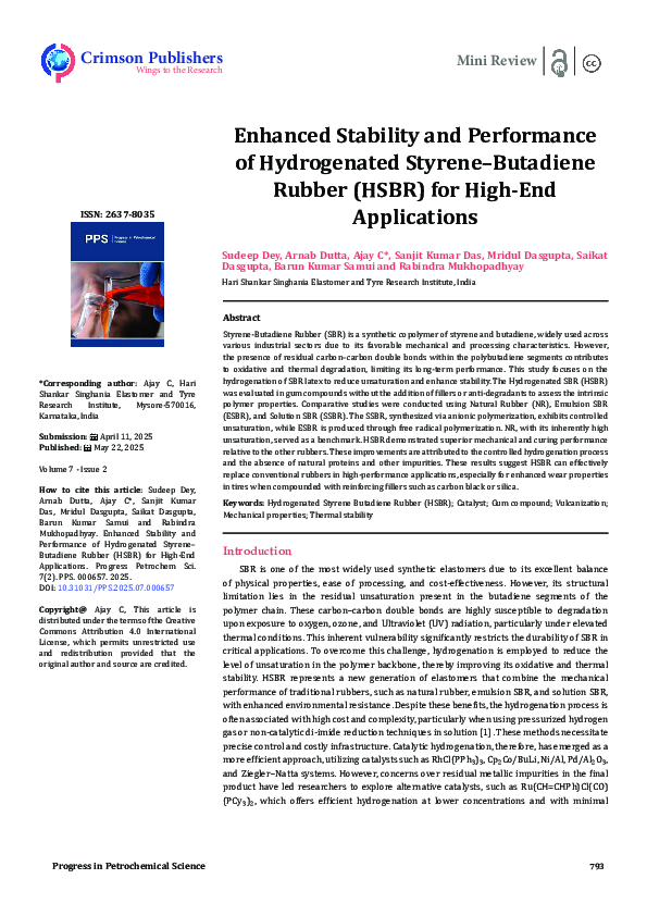 (PDF) Enhanced Stability and Performance of Hydrogenated Styrene ...