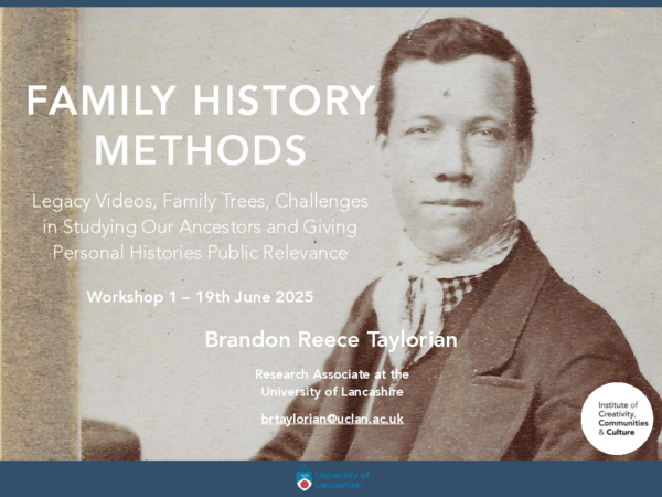 (PDF) Family History Methods Workshop 1: Legacy Videos, Family Trees ...