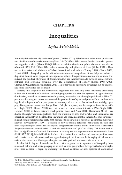 (PDF) Inequalities
