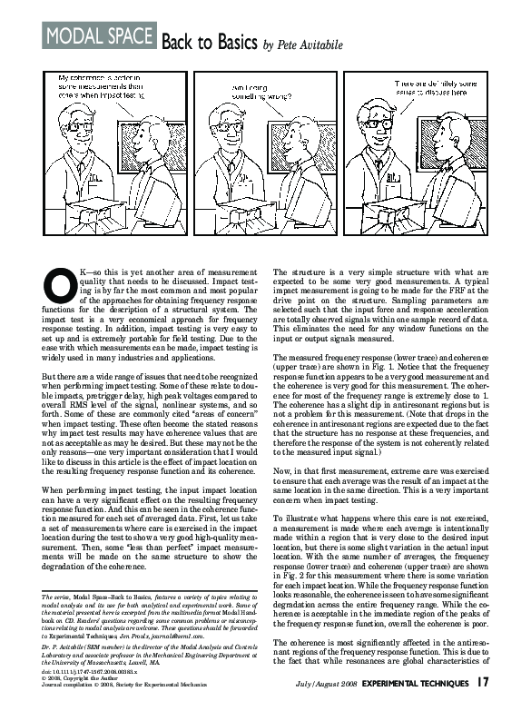 (PDF) MODAL SPACE: My Coherence is Better in Some Measurements Than ...