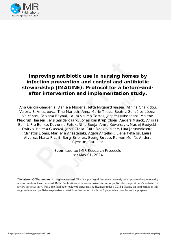(PDF) Improving Antibiotic Use in Nursing Homes by Infection Prevention ...