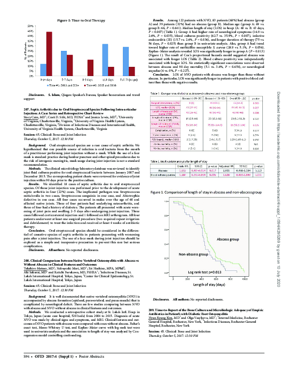 (PDF) Septic Arthritis due to Oral Streptococcal Species Following ...