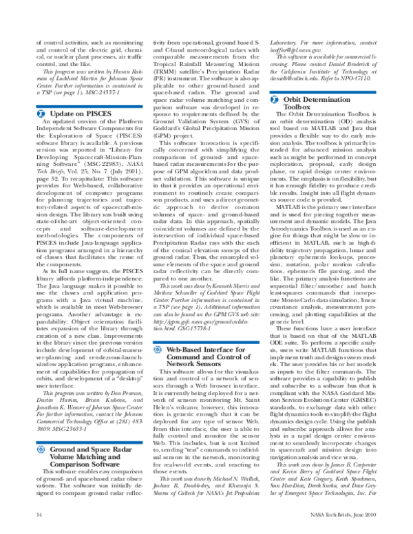 (PDF) Orbit Determination Toolbox