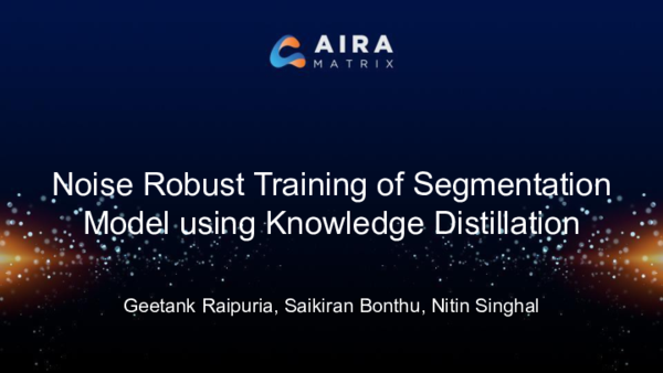 (PDF) Noise Robust Training of Segmentation Model Using Knowledge ...