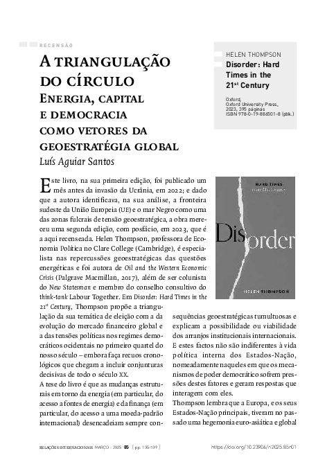 (PDF) Helen Thompson - Disorder: Hard Times in the 21st Century (Oxford ...