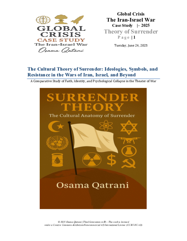(PDF) Surrender Theory: The Lost Meaning Between Symbolism and ...