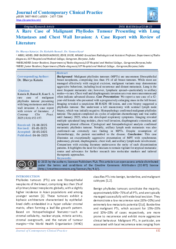 (PDF) Journal of Contemporary Clinical Practice