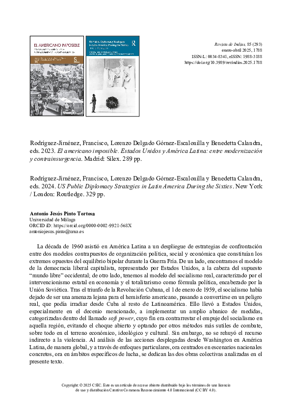 (PDF) US Public Diplomacy Strategies in Latin America During the ...