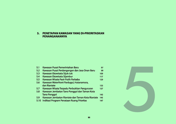 (PDF) Draft RDTR Pangururan 2018, Executive Summary