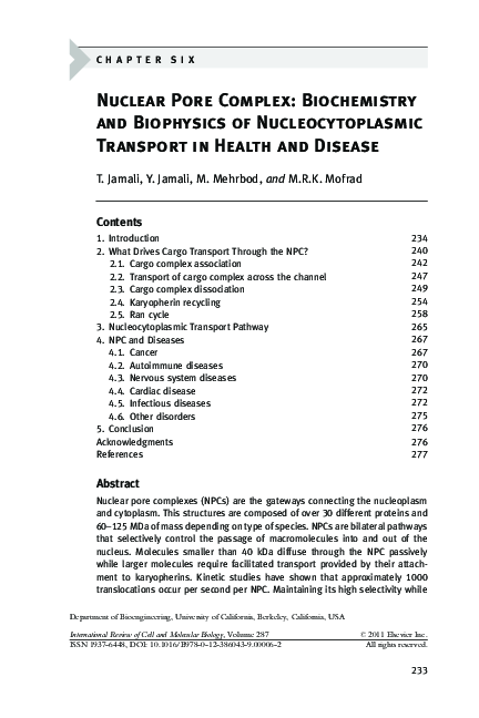 (PDF) Nuclear Pore Complex