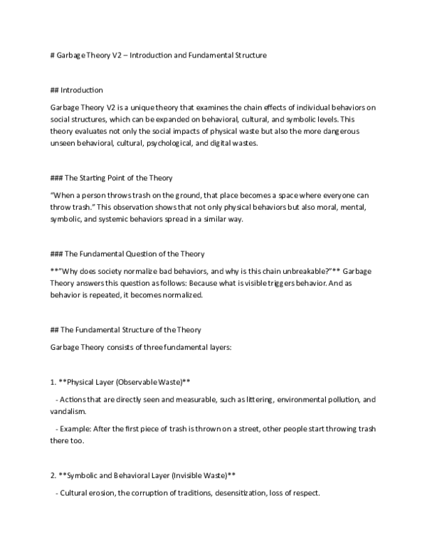 (PDF) Garbage theory V2. Necati Cetinkaya