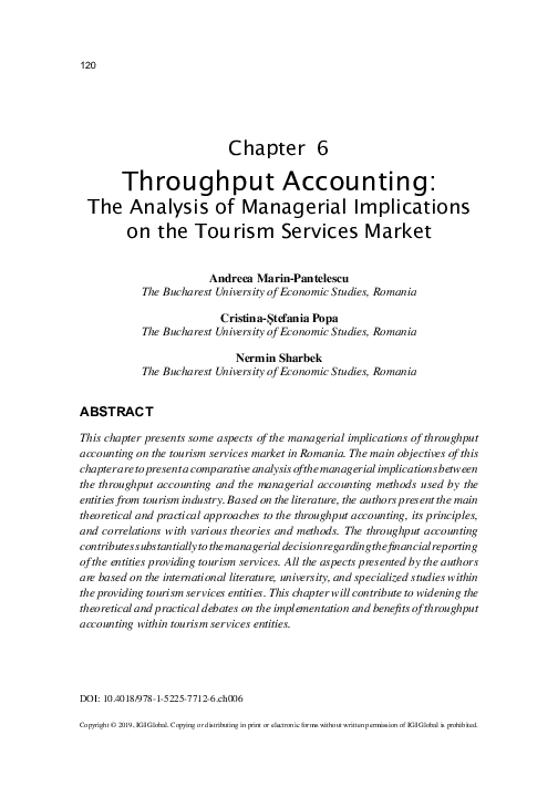 (PDF) Throughput Accounting