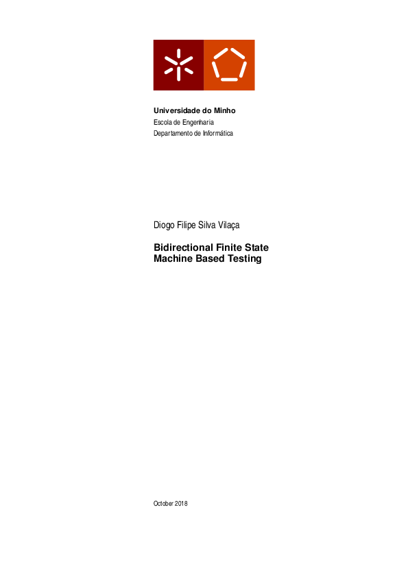 (PDF) Bidirectional finite state machine based testing