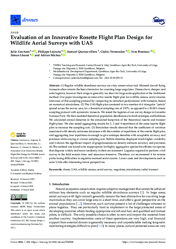 (PDF) Evaluation of an Innovative Rosette Flight Plan Design for ...